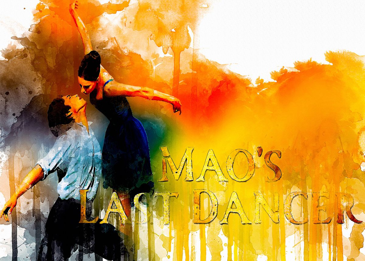 'Maos last dancer' Poster, picture, metal print, paint by Kaye Luca ...