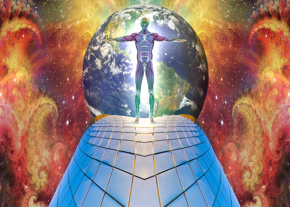 'Humankind mystery ' Poster by Milos Maric | Displate