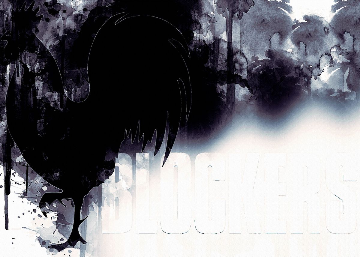 'Blockers' Poster by Zain Brookes | Displate