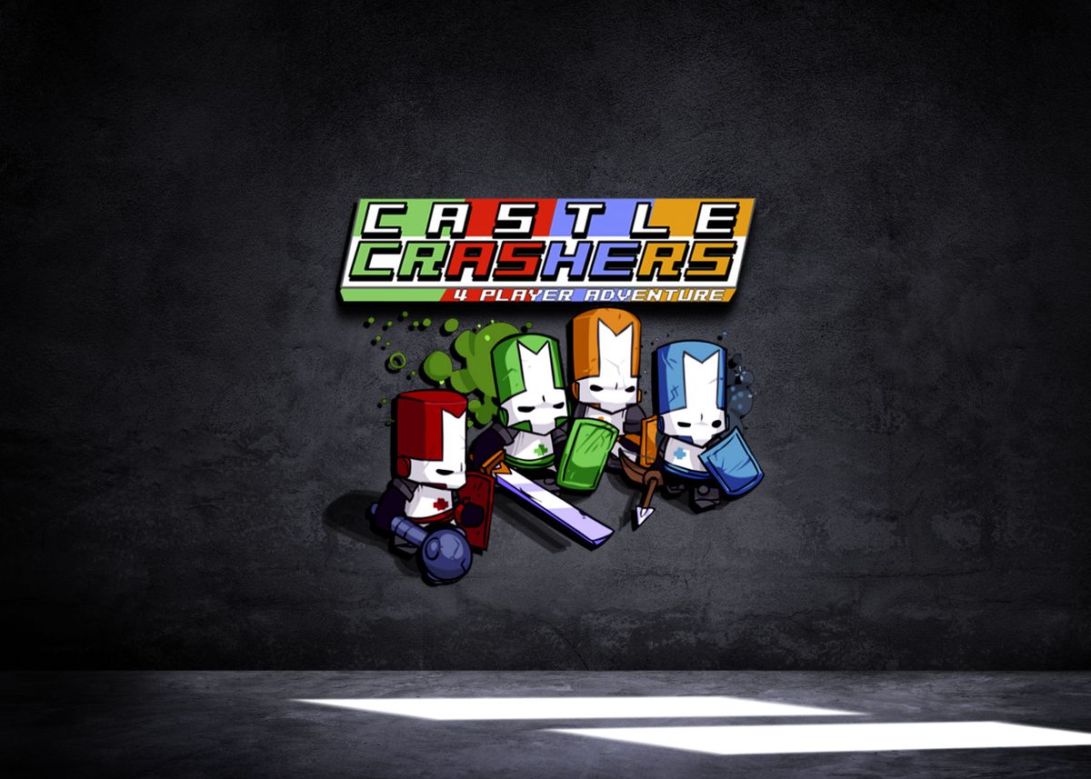 'Castle Crashers' Poster, picture, metal print, paint by Vest He tsack ...