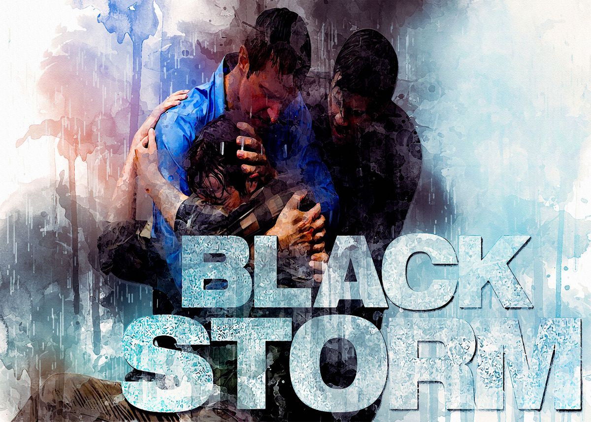'Into the storm' Poster, picture, metal print, paint by Elisa Woodard ...