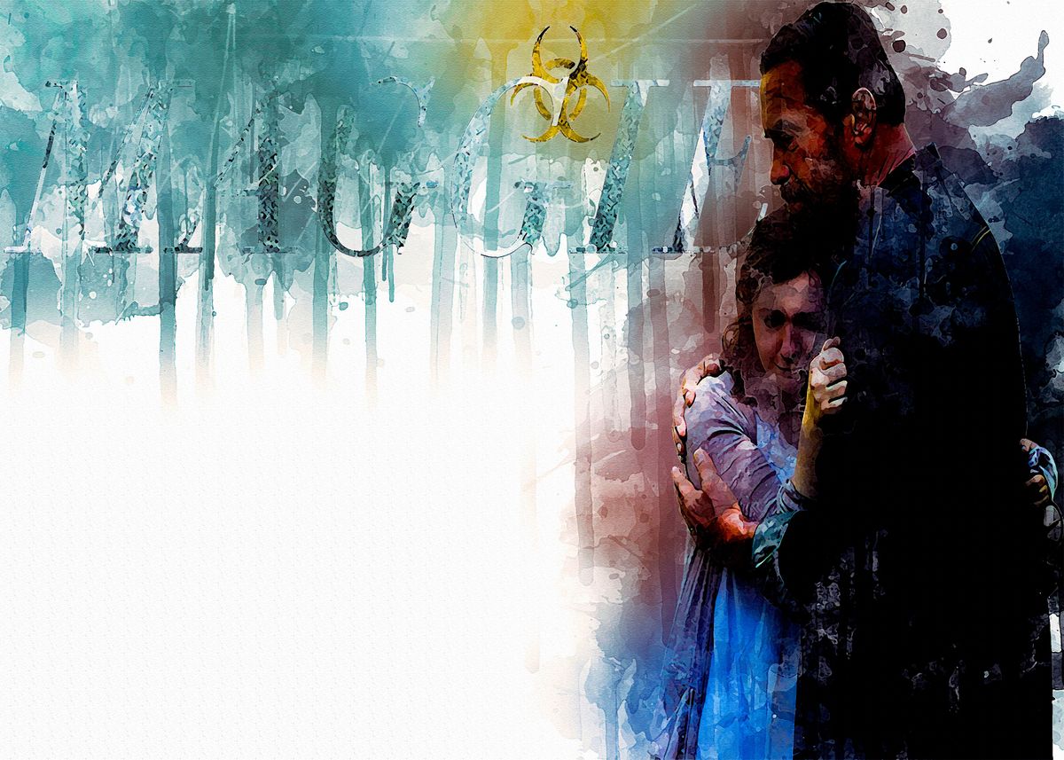 'Maggie' Poster, picture, metal print, paint by Vivienne Raymond | Displate