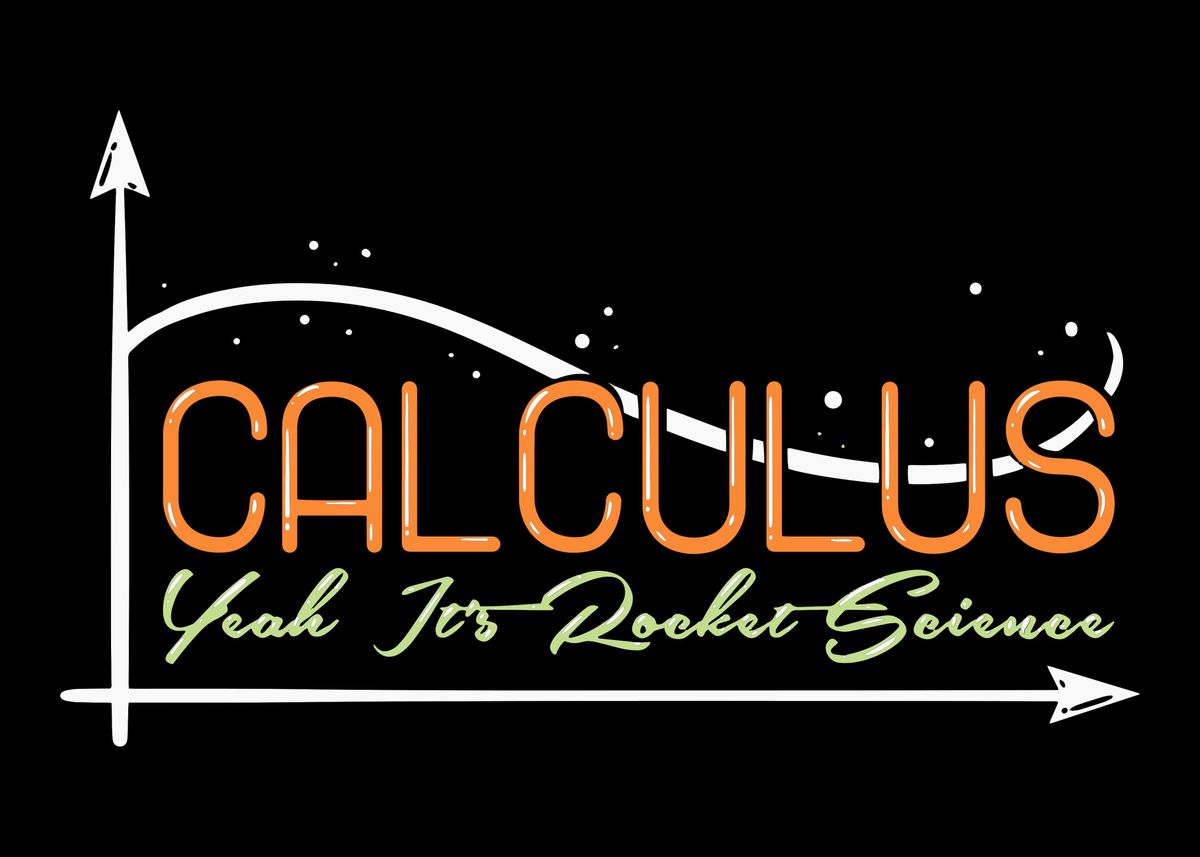 'Calculus Yeah Its Rocket' Poster, picture, metal print, paint by Uwe ...