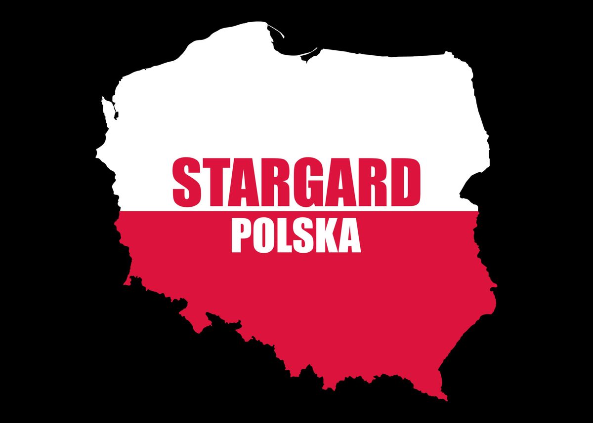 'STARGARD Polska Poland gif' Poster, picture, metal print, paint by ...