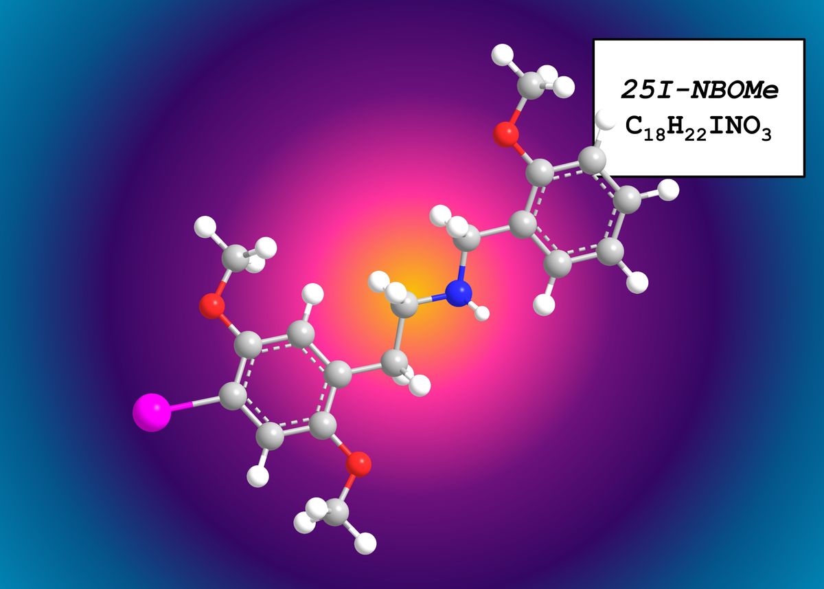 '25I NBOMe' Poster by ChemECool | Displate