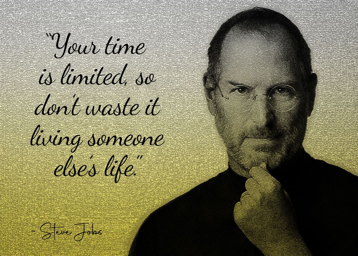 'Steve Jobs' Poster by Anxhela Sufa | Displate