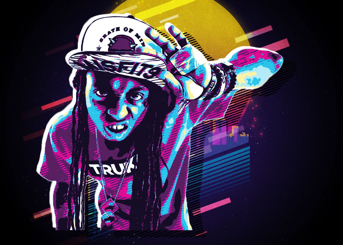 'Hobbies ' Poster by Neon Art Glowing | Displate