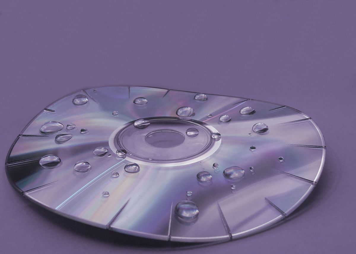 'Distorted Disc II' Poster, picture, metal print, paint by Fractal22 ...