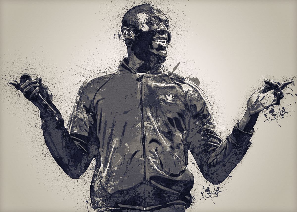 'Stormzy Collection 8' Poster, picture, metal print, paint by Oizy ...