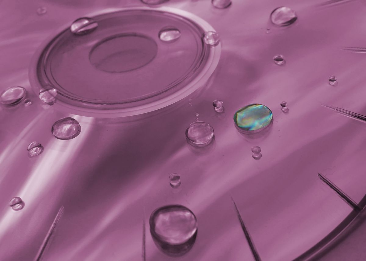 'Distorted Disc I' Poster by Fractal22 | Displate