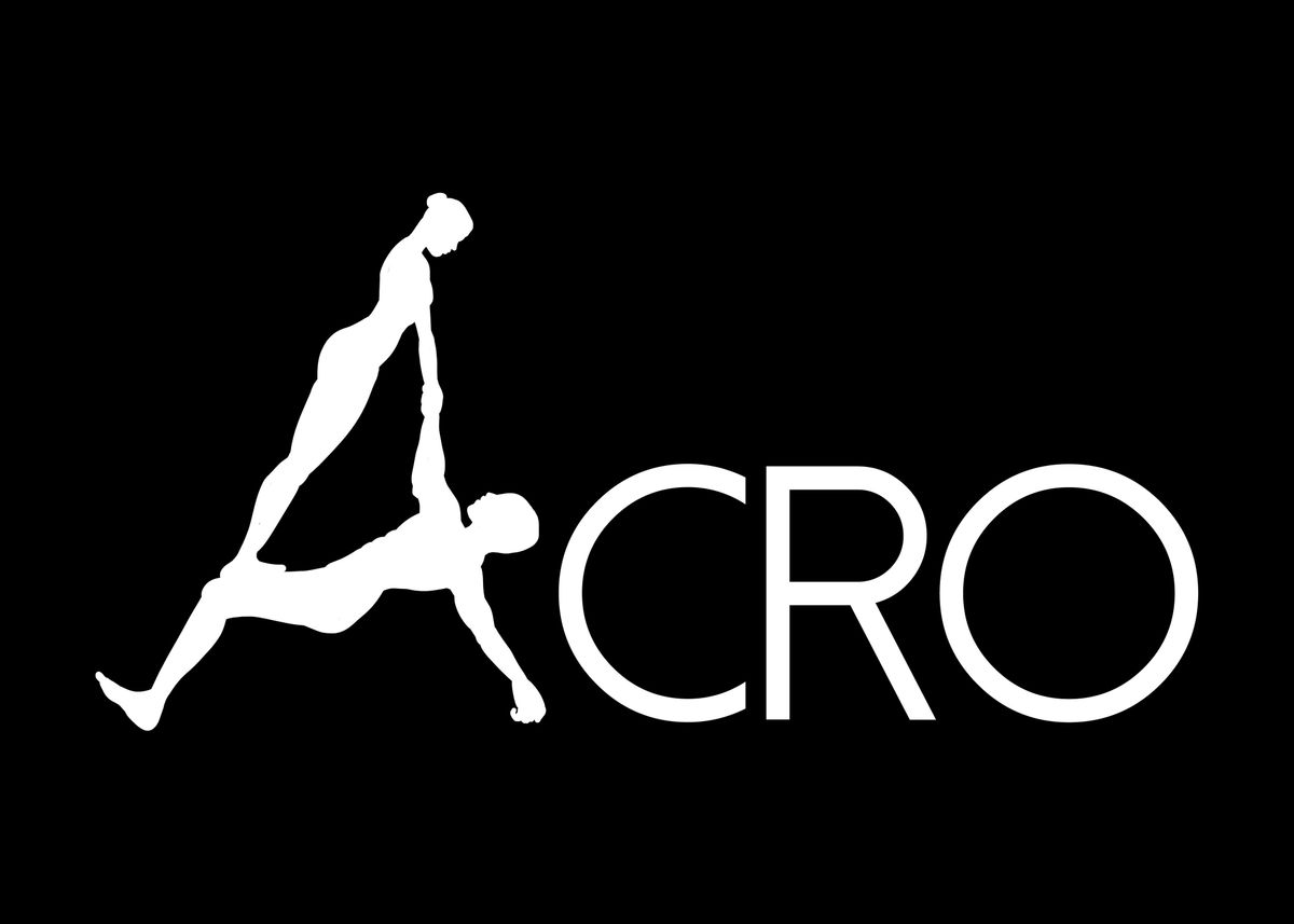 'Acro Dance Yoga' Poster, picture, metal print, paint by BoredKoalas ...