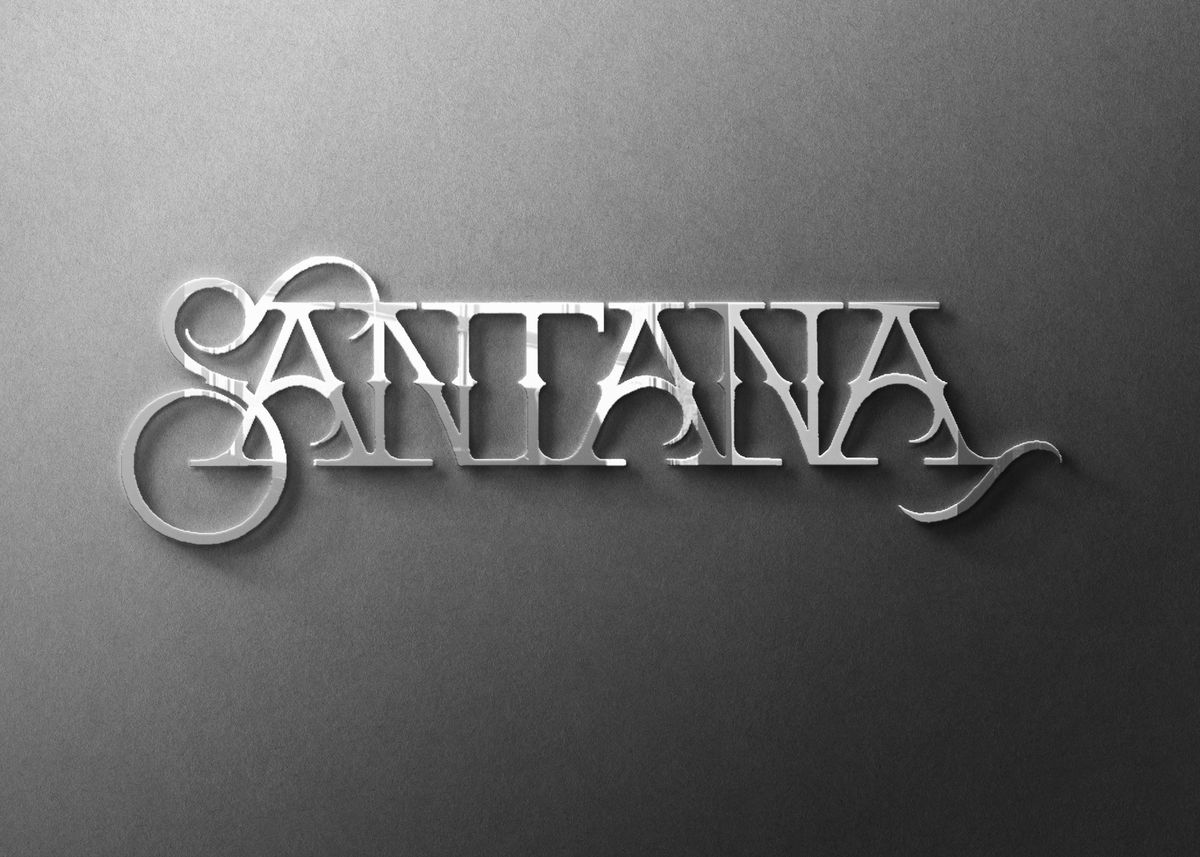 'Santana band logo ' Poster by The Poster | Displate