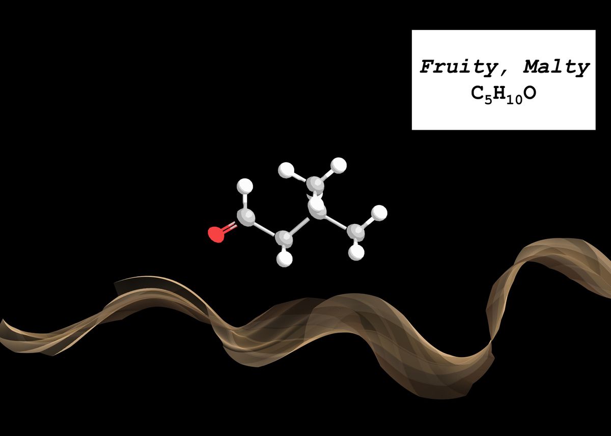 'Coffee Aroma Fruity Malty' Poster, picture, metal print, paint by ...