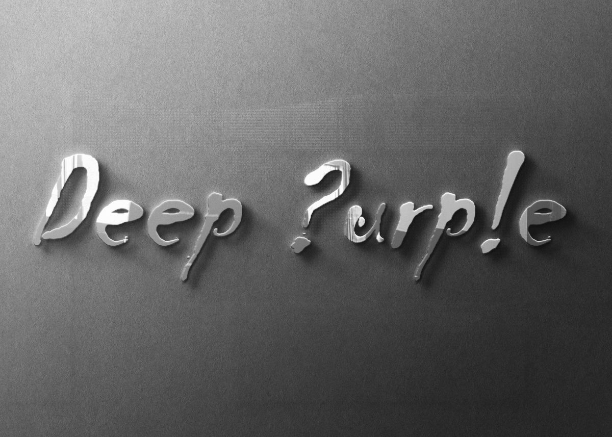 'Deep Purple band ' Poster, picture, metal print, paint by The Poster ...