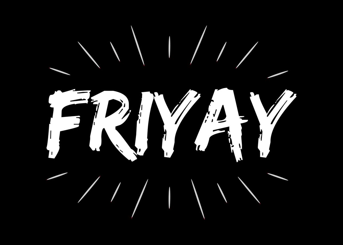 'Friyay Friday Drink' Poster by BoredKoalas | Displate