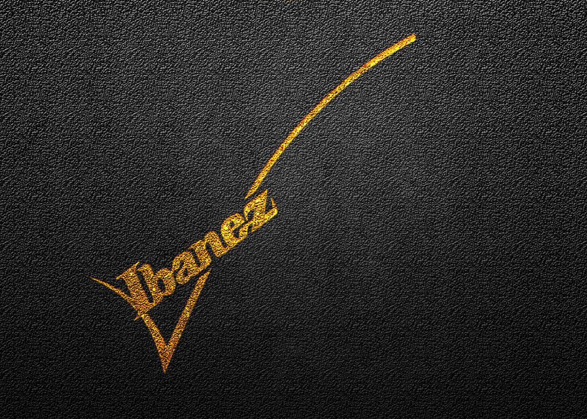 'Ibanez Logo emblem ' Poster by Aurora art work | Displate