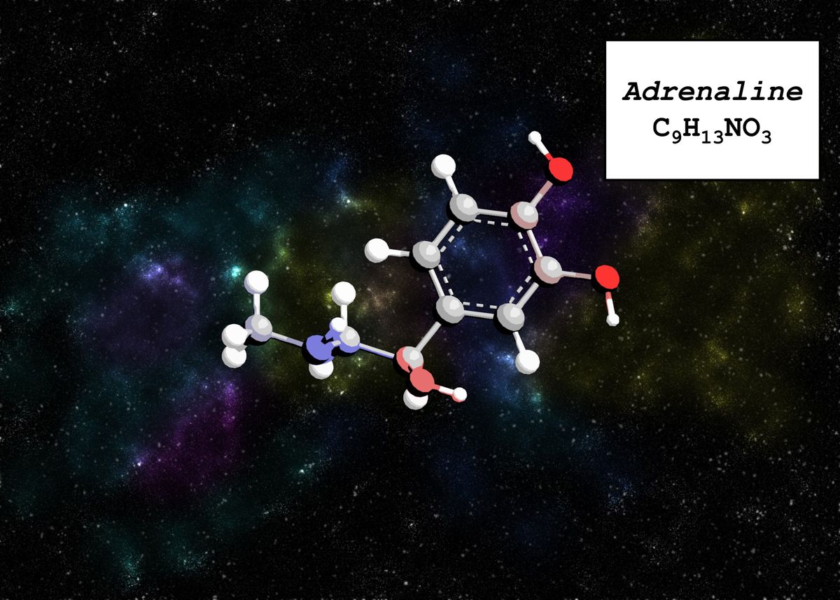 'Adrenaline' Poster by ChemECool | Displate