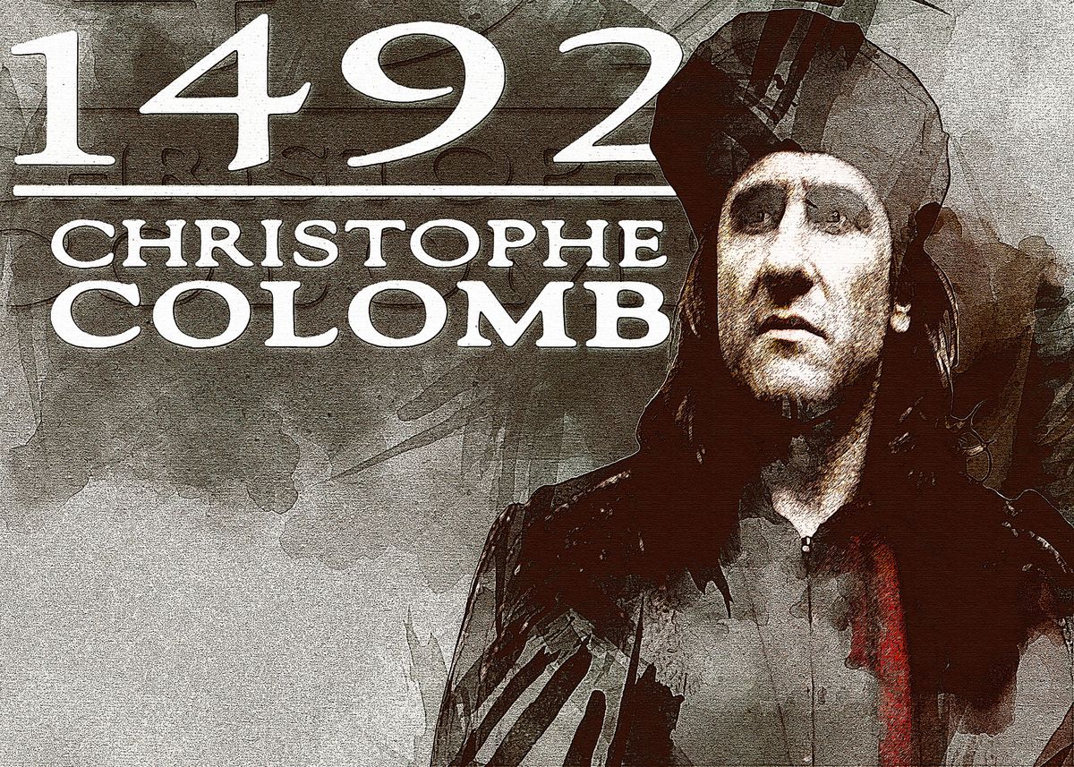 '1492 Conquest of paradise' Poster, picture, metal print, paint by ...