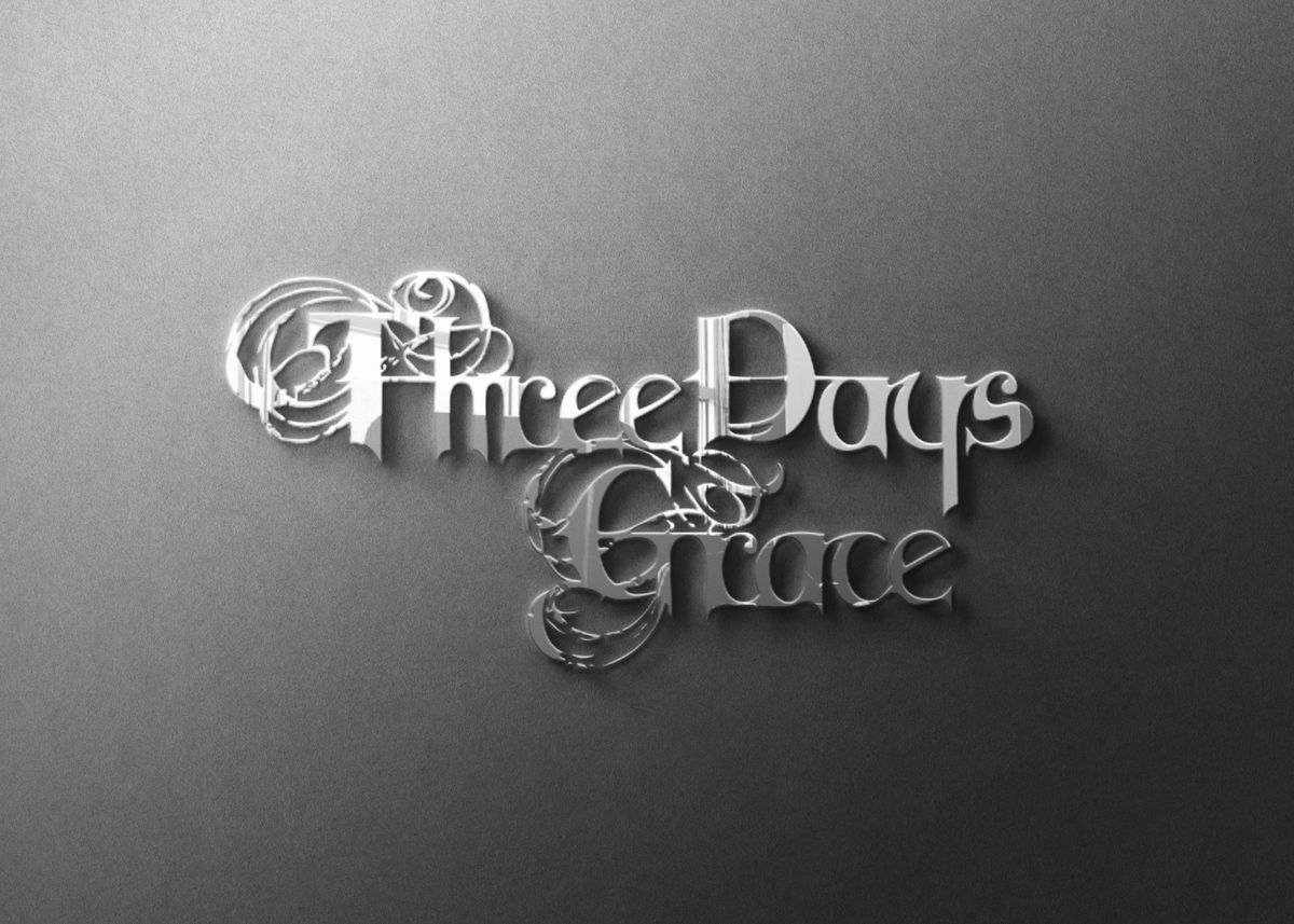 'Three Days Grace Rock Band' Poster, picture, metal print, paint by The ...