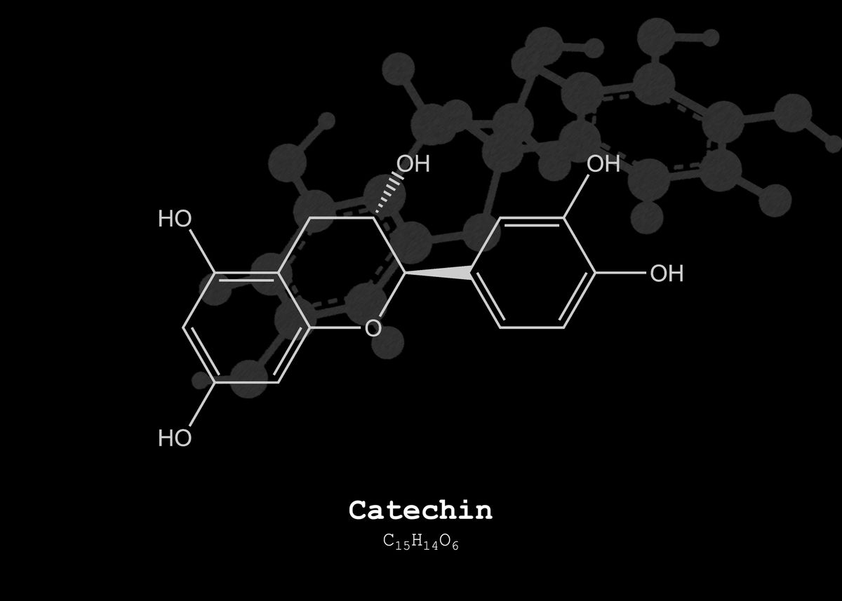 'Catechin' Poster by ChemECool | Displate