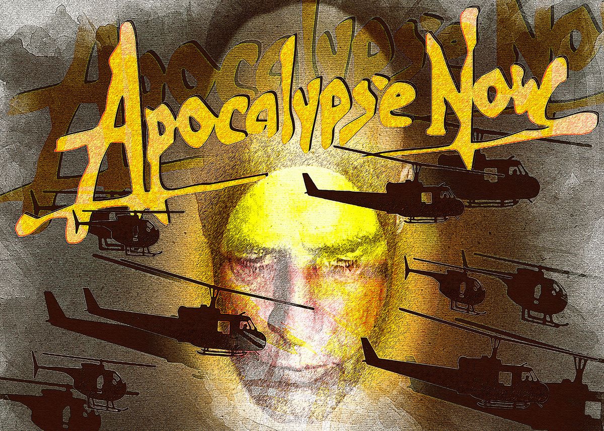 'Apocalypse now 1' Poster, picture, metal print, paint by Kaye Luca ...