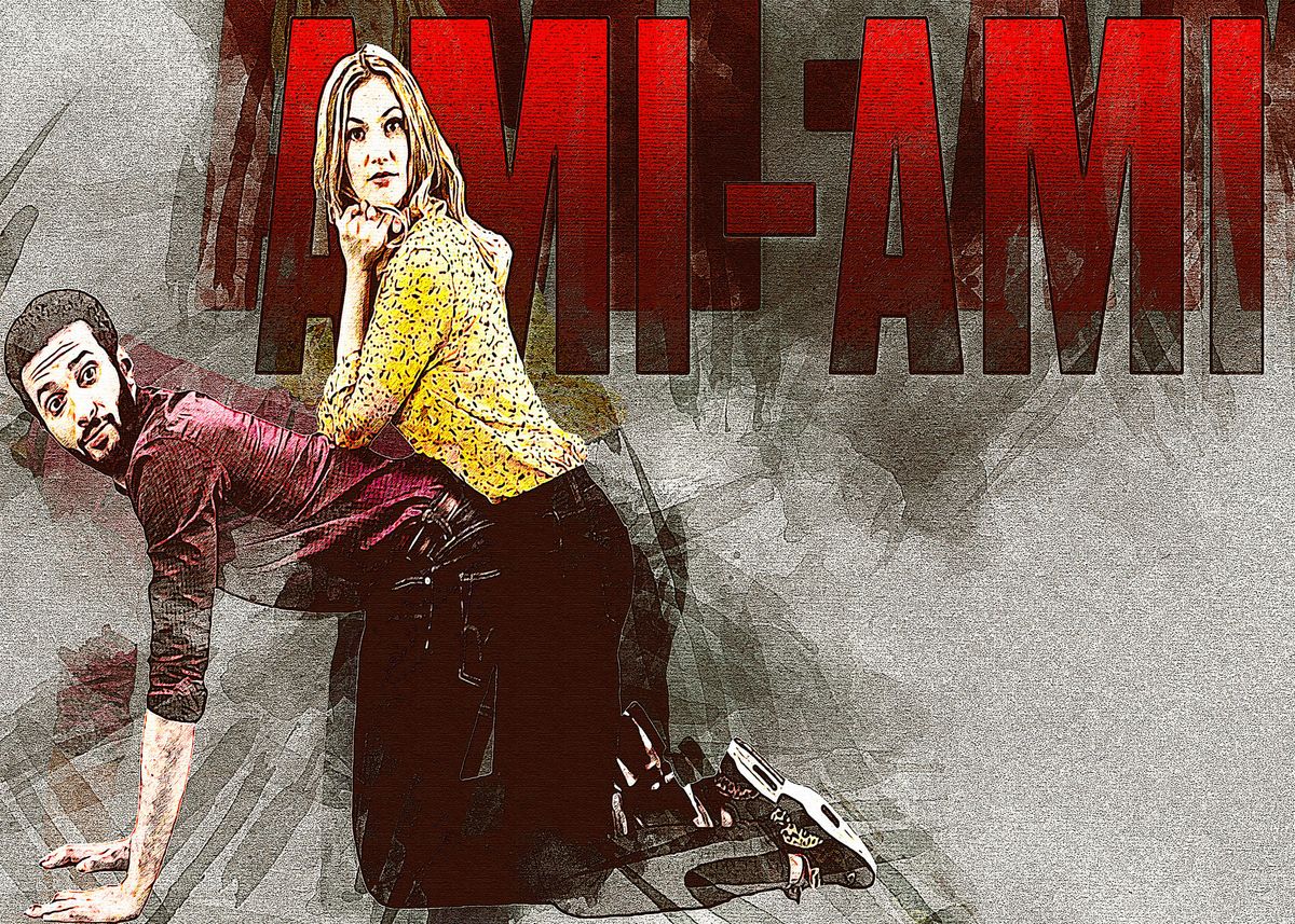 'Ami ami 1' Poster by Zain Brookes | Displate