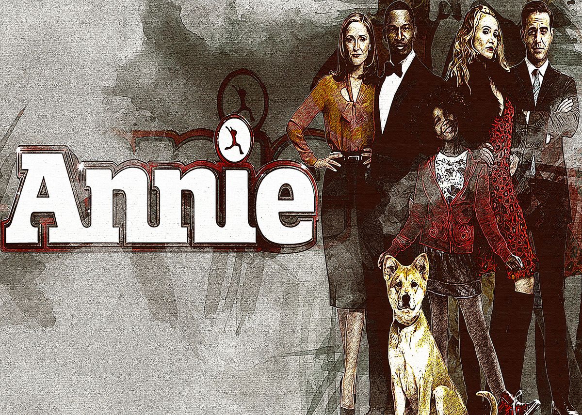 'Annie' Poster, picture, metal print, paint by Katerina Lim | Displate