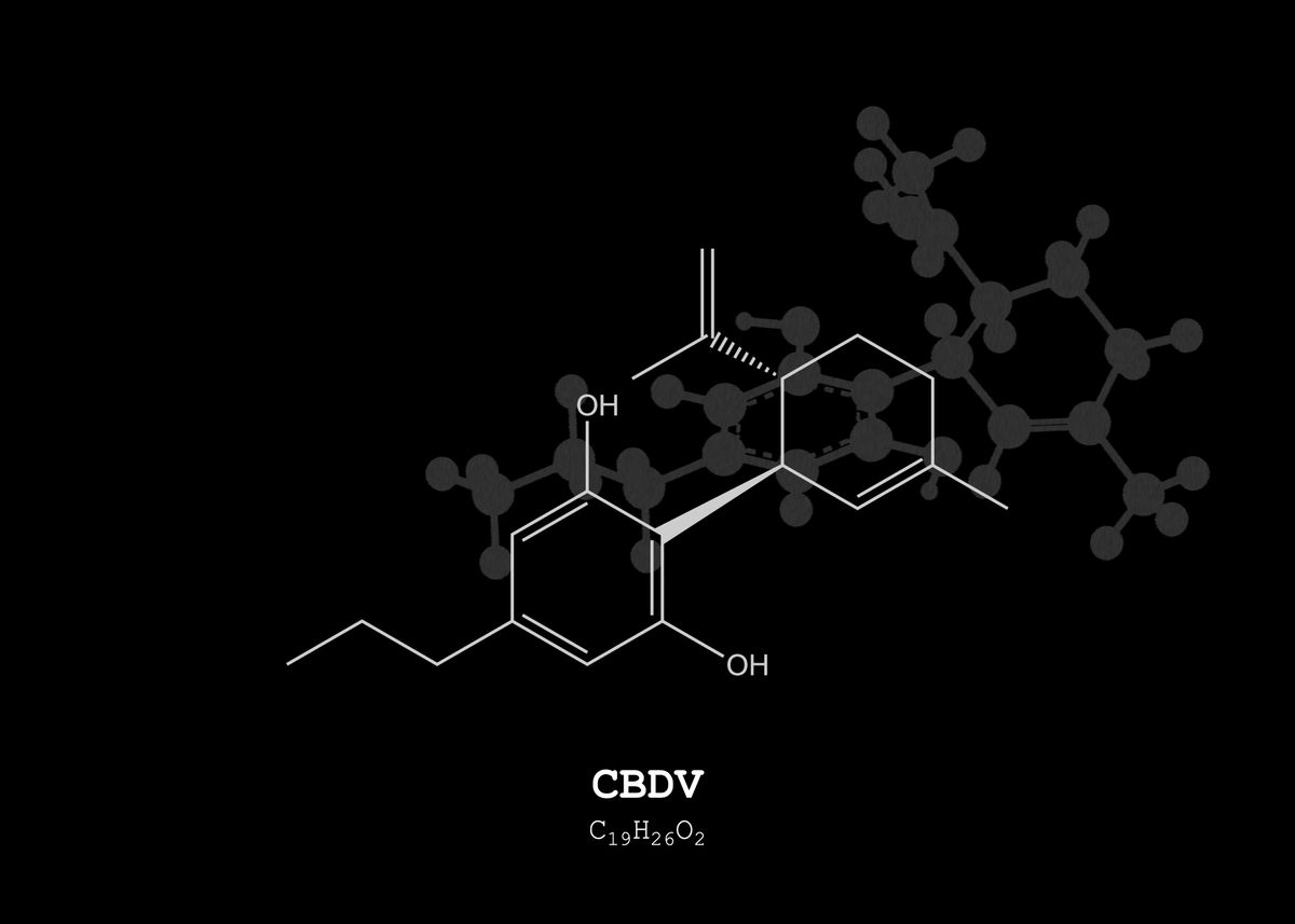 'CBDV' Poster, picture, metal print, paint by ChemECool | Displate