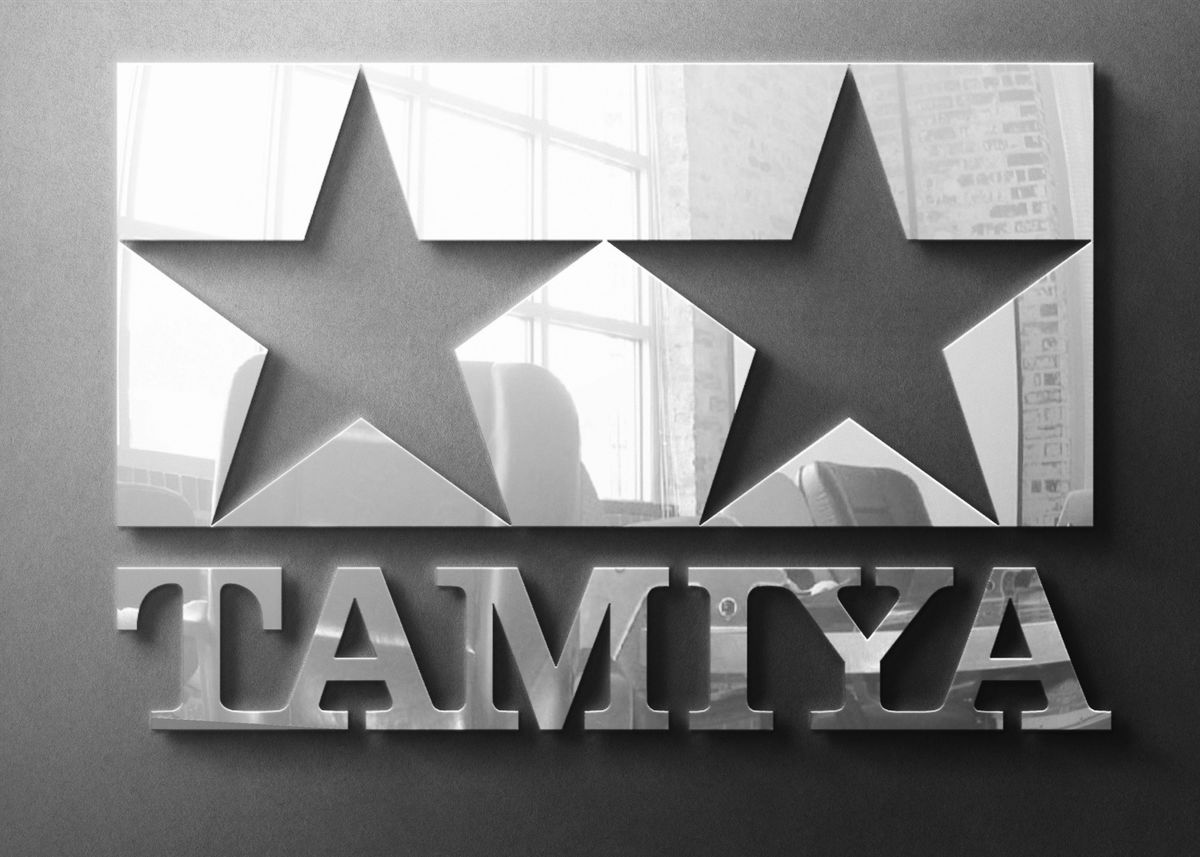 'Tamiya Logo 4WD ' Poster, picture, metal print, paint by The Poster ...