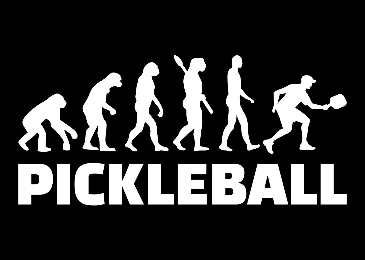 'Pickleball evolution' Poster by Designzz | Displate