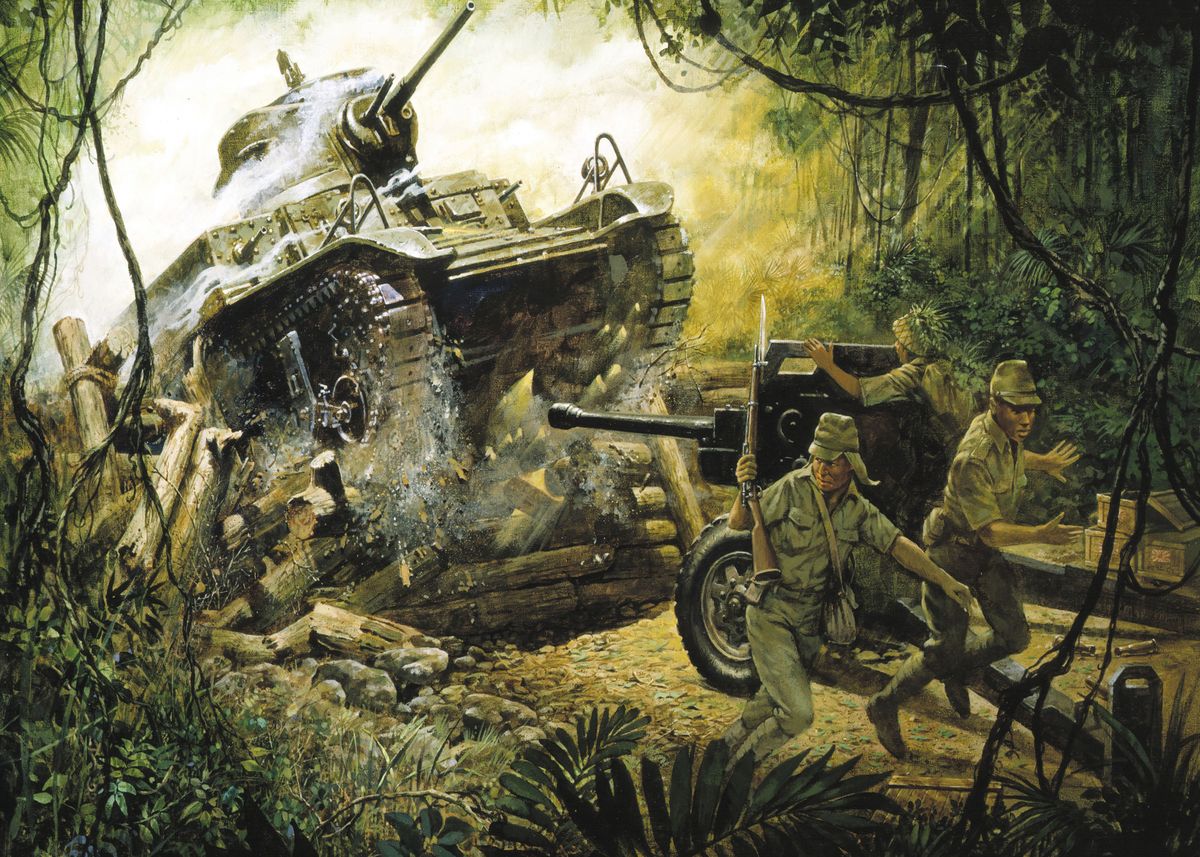'WW2' Poster, picture, metal print, paint by Sins samirgradya | Displate