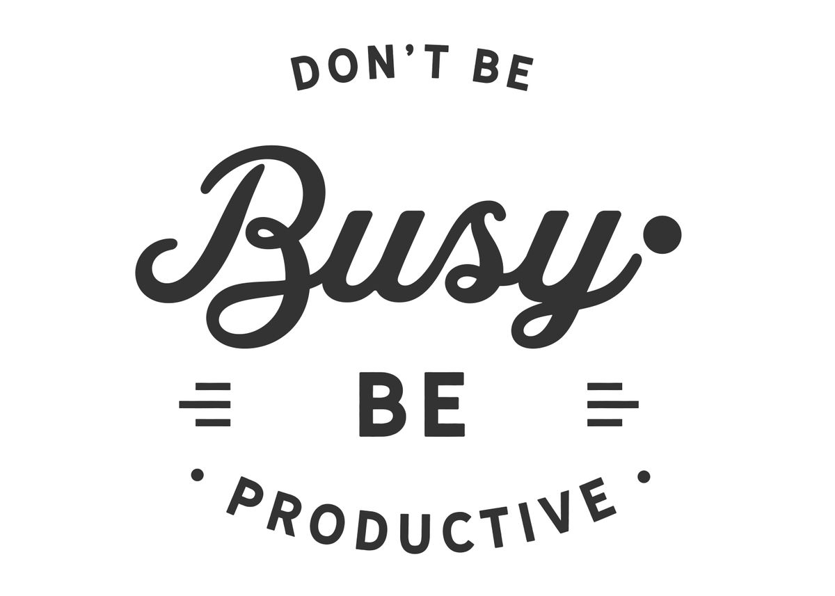 'be productive' Poster, picture, metal print, paint by baraiko eiji ...