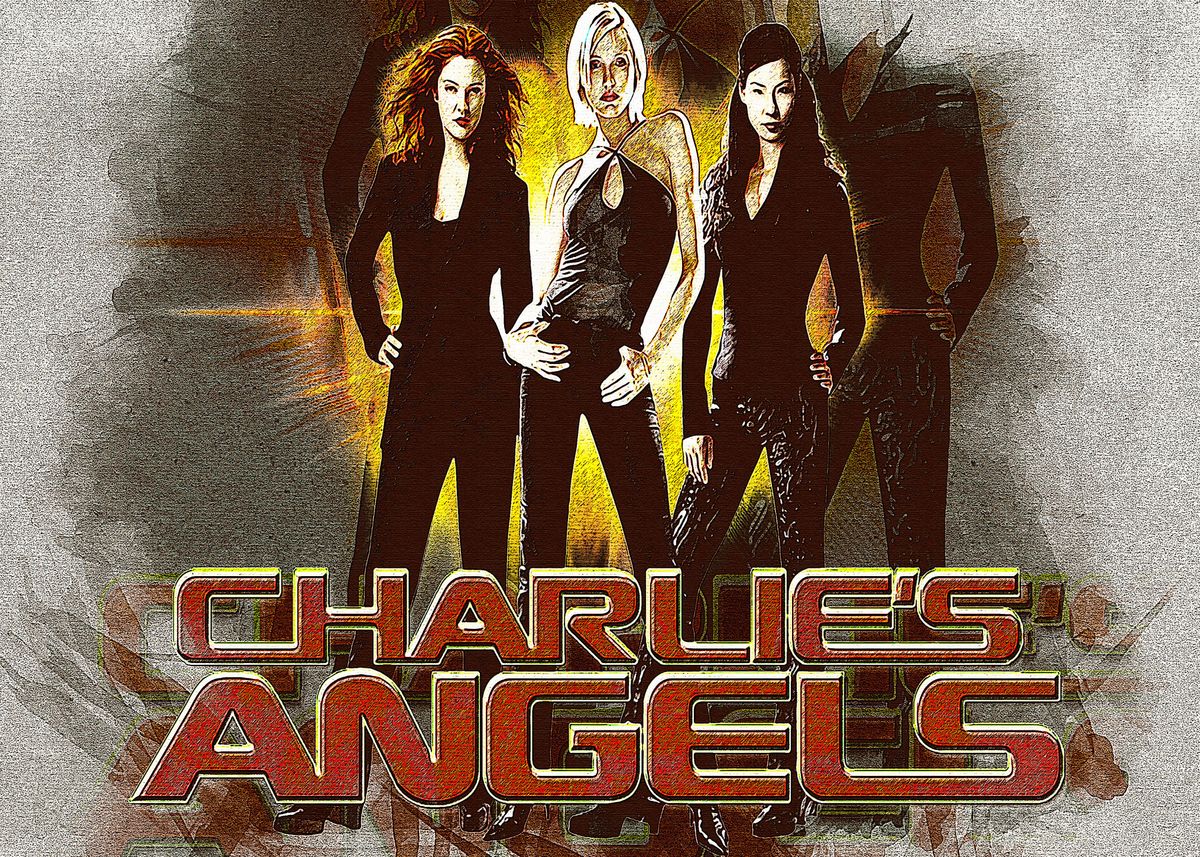 'Charlies angels' Poster, picture, metal print, paint by Elisa Woodard ...