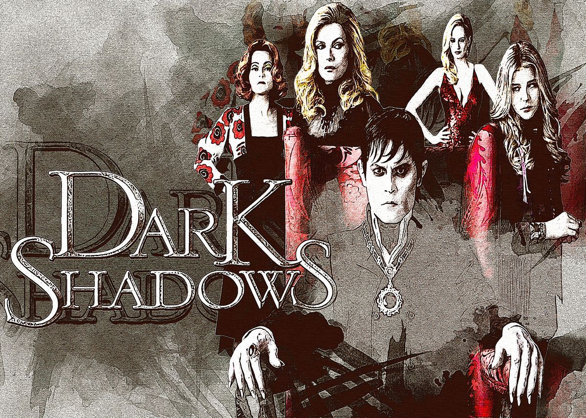 'Dark shadows' Poster by Jeffery Anabelle | Displate