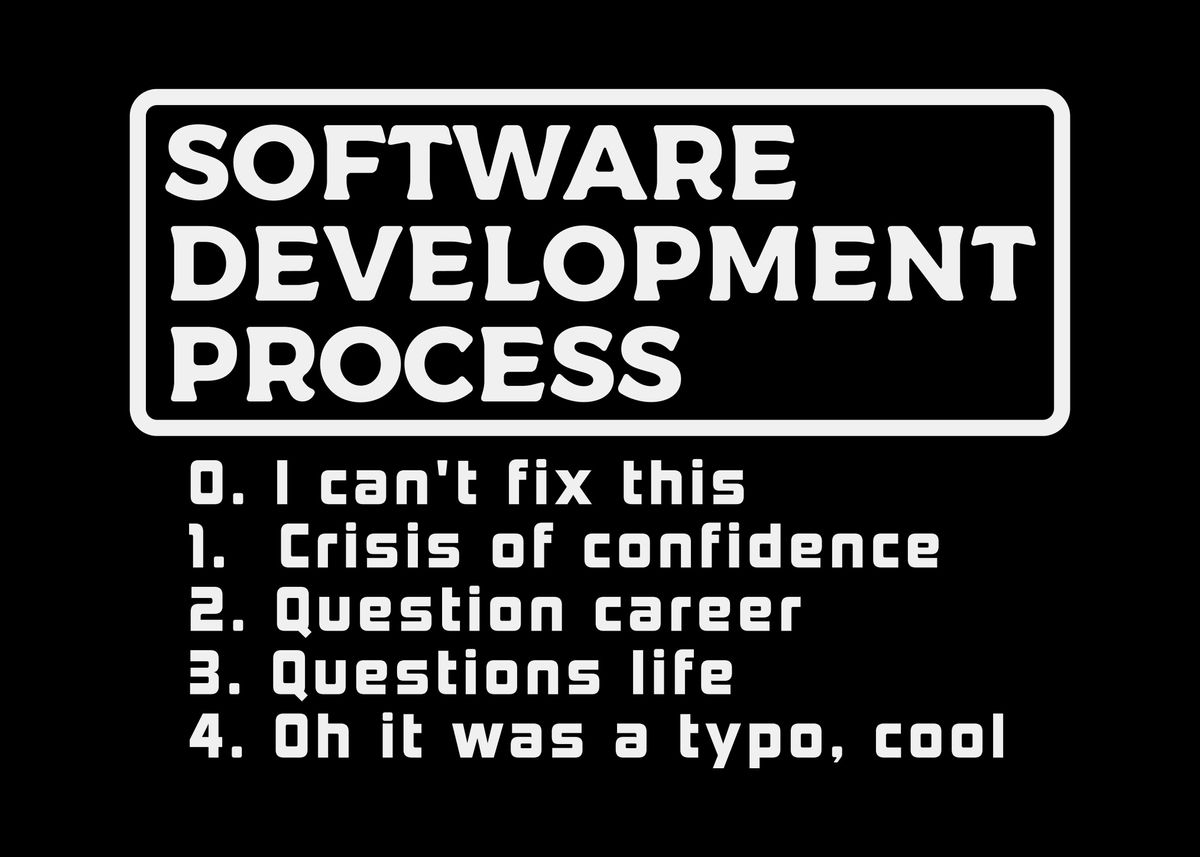 'Software Development' Poster, picture, metal print, paint by ...