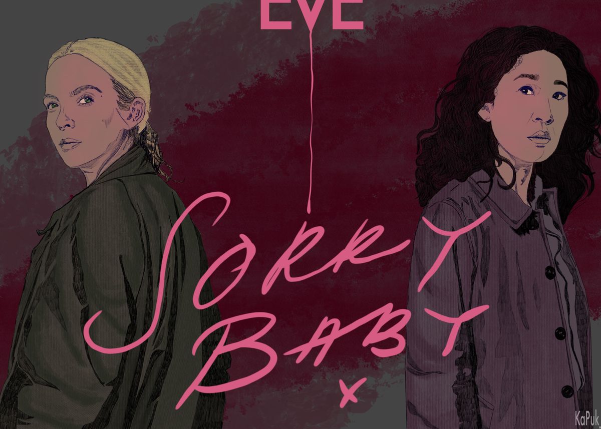 'Sorry Baby x' Poster, picture, metal print, paint by KaPuk | Displate