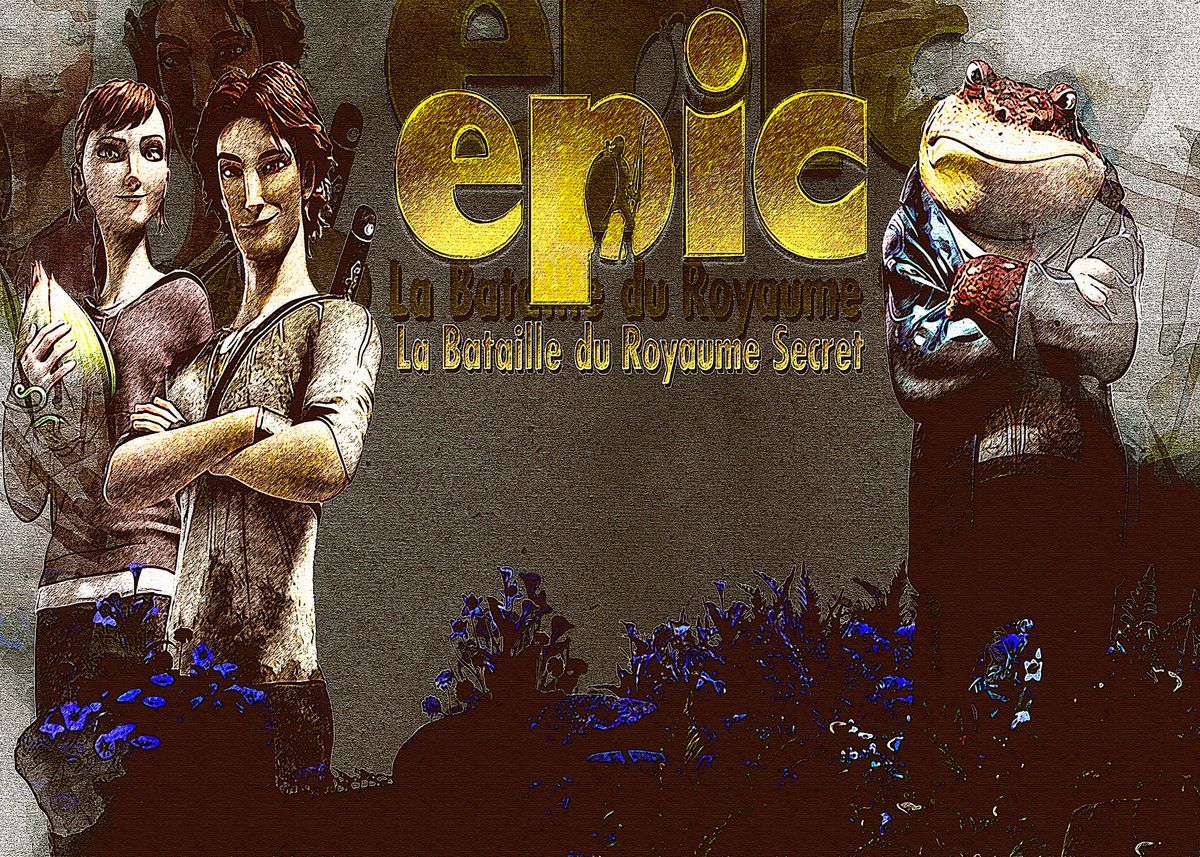 'Epic 10' Poster, picture, metal print, paint by Elisa Woodard | Displate