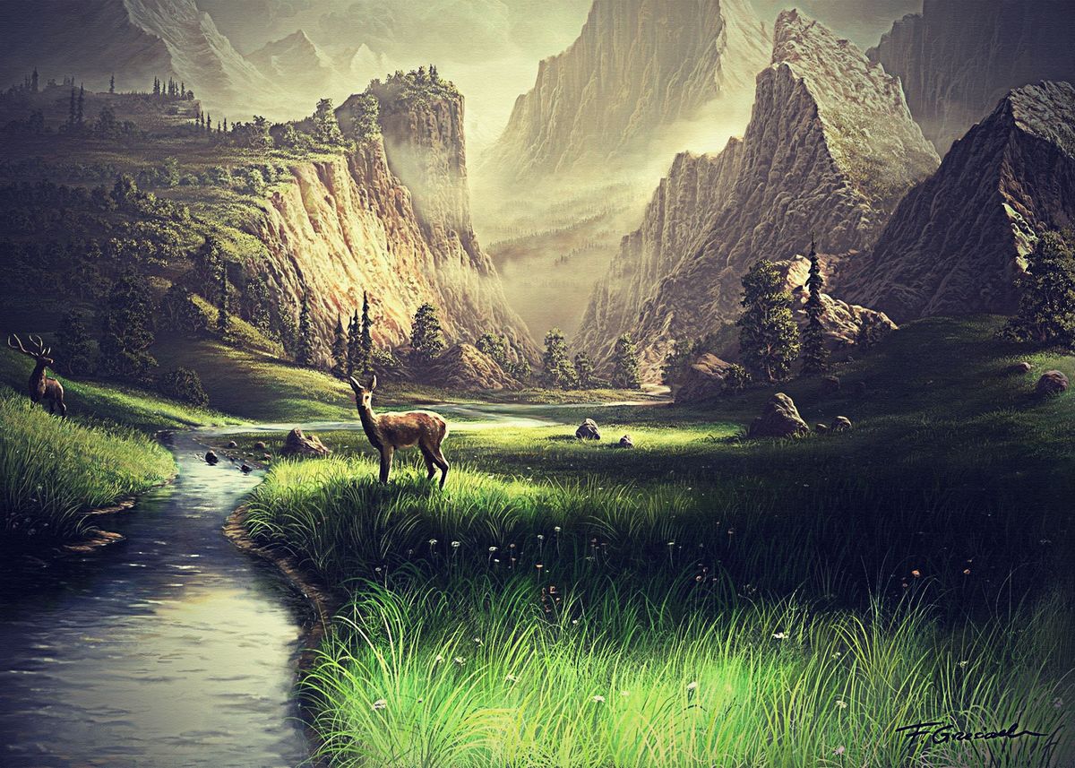 'Lanscape ' Poster by Anna | Displate