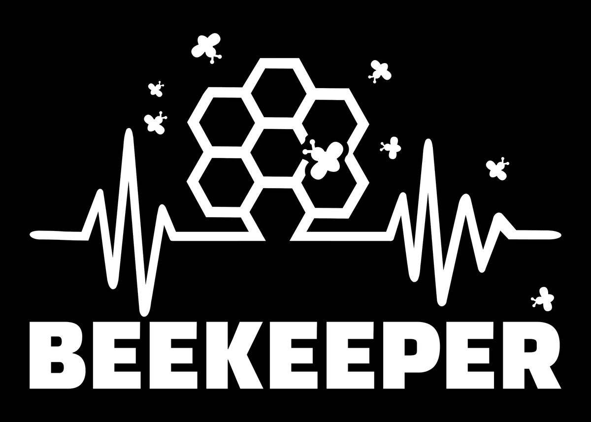 'Beekeeper' Poster, picture, metal print, paint by Designzz | Displate