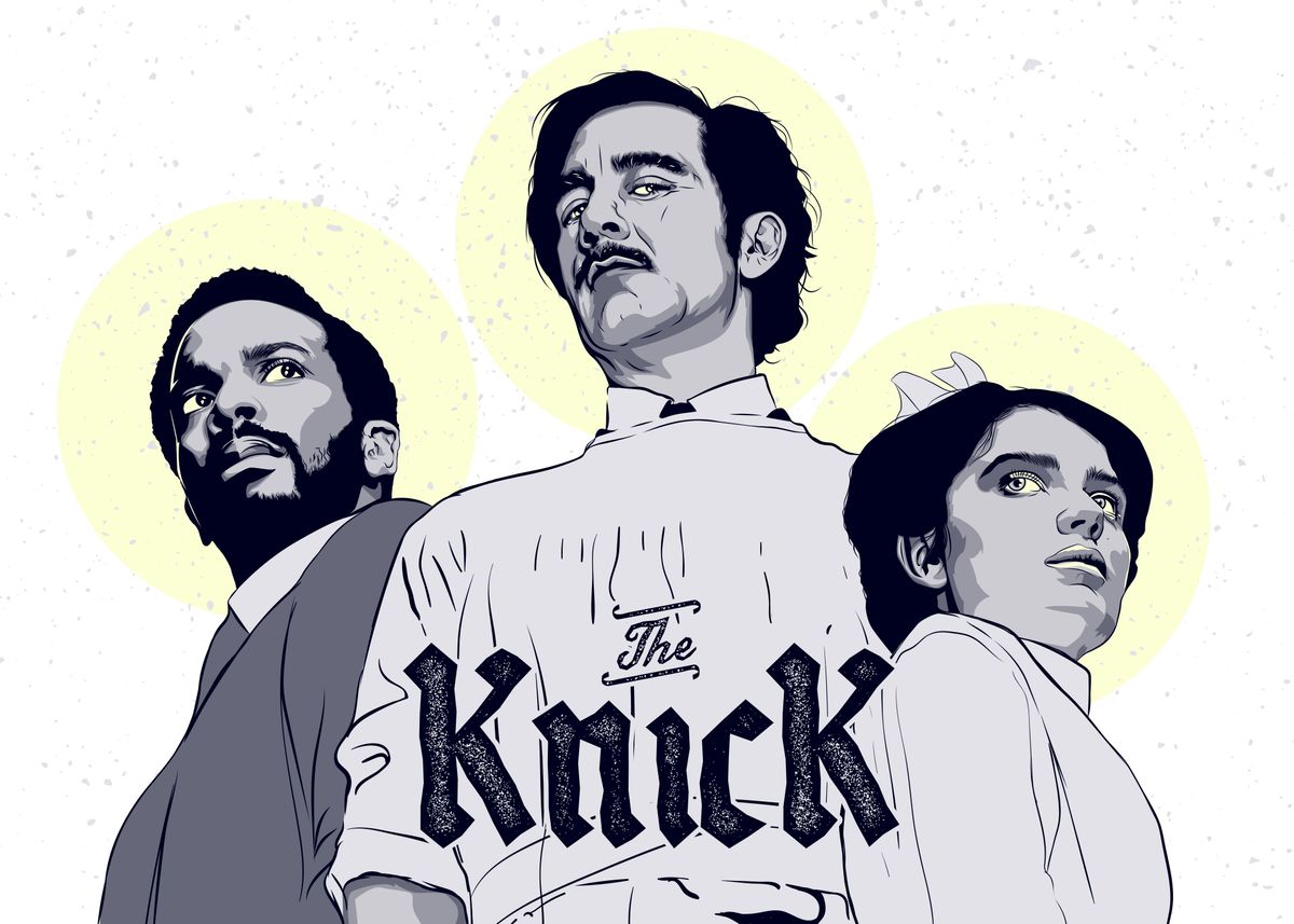 'The Knick' Poster, picture, metal print, paint by Mihaly Toth | Displate