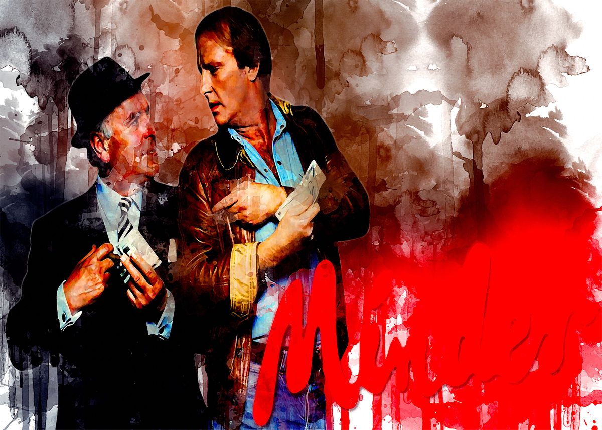 'Minder' Poster, picture, metal print, paint by Zain Brookes | Displate