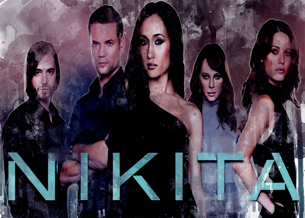 'Nikita' Poster, picture, metal print, paint by Vivienne Raymond | Displate