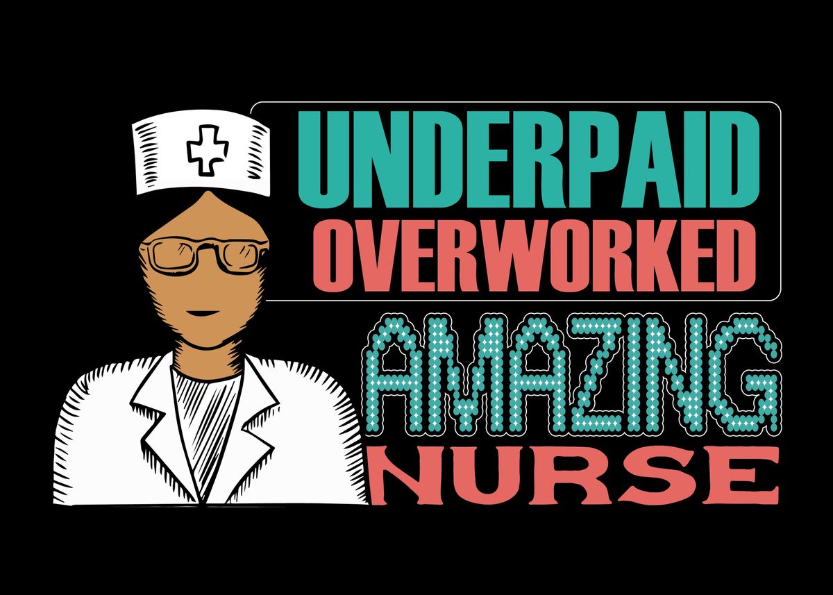 'Cool Nurse' Poster by Andrea Guenther | Displate