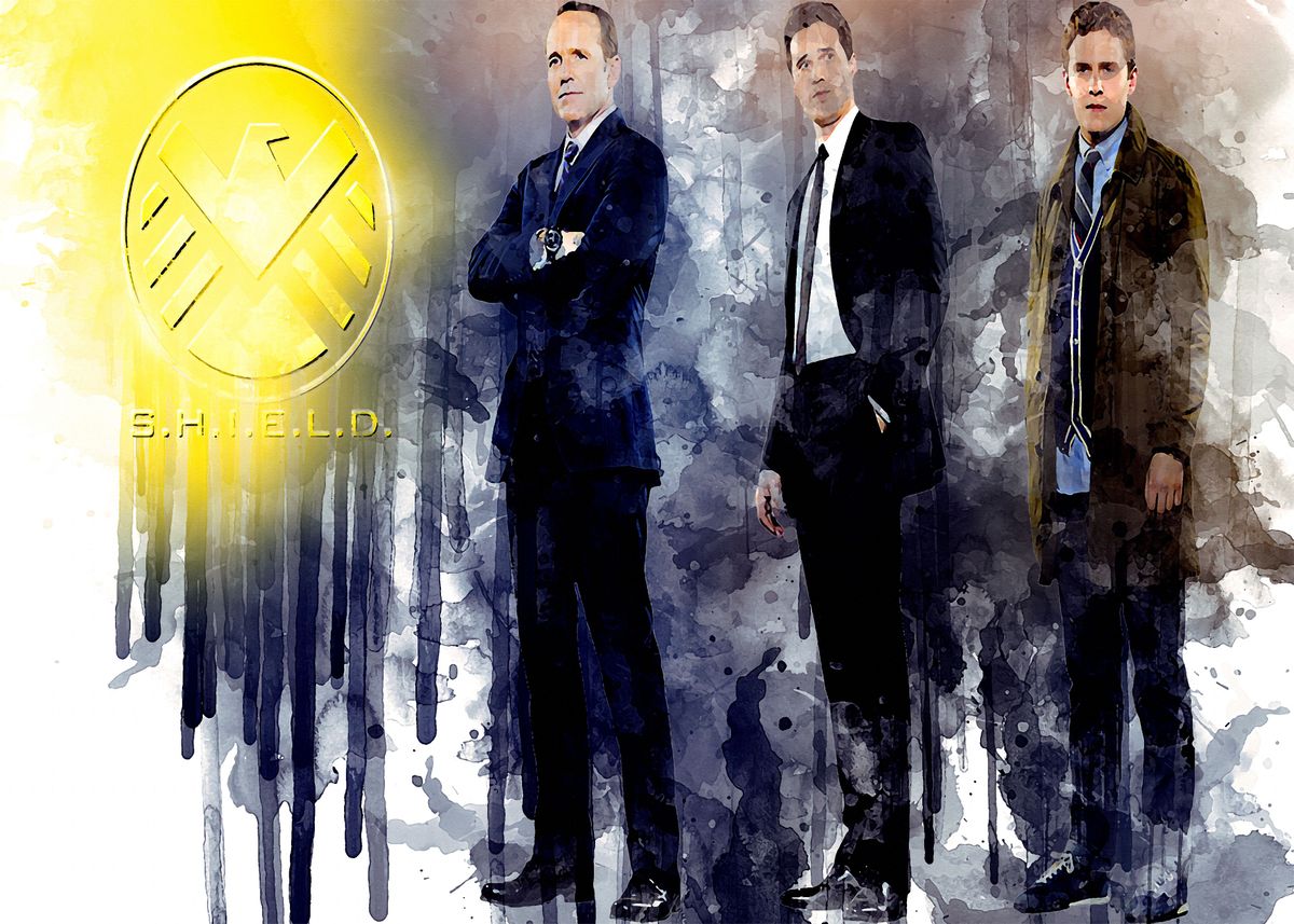 'Shield' Poster by Zain Brookes | Displate