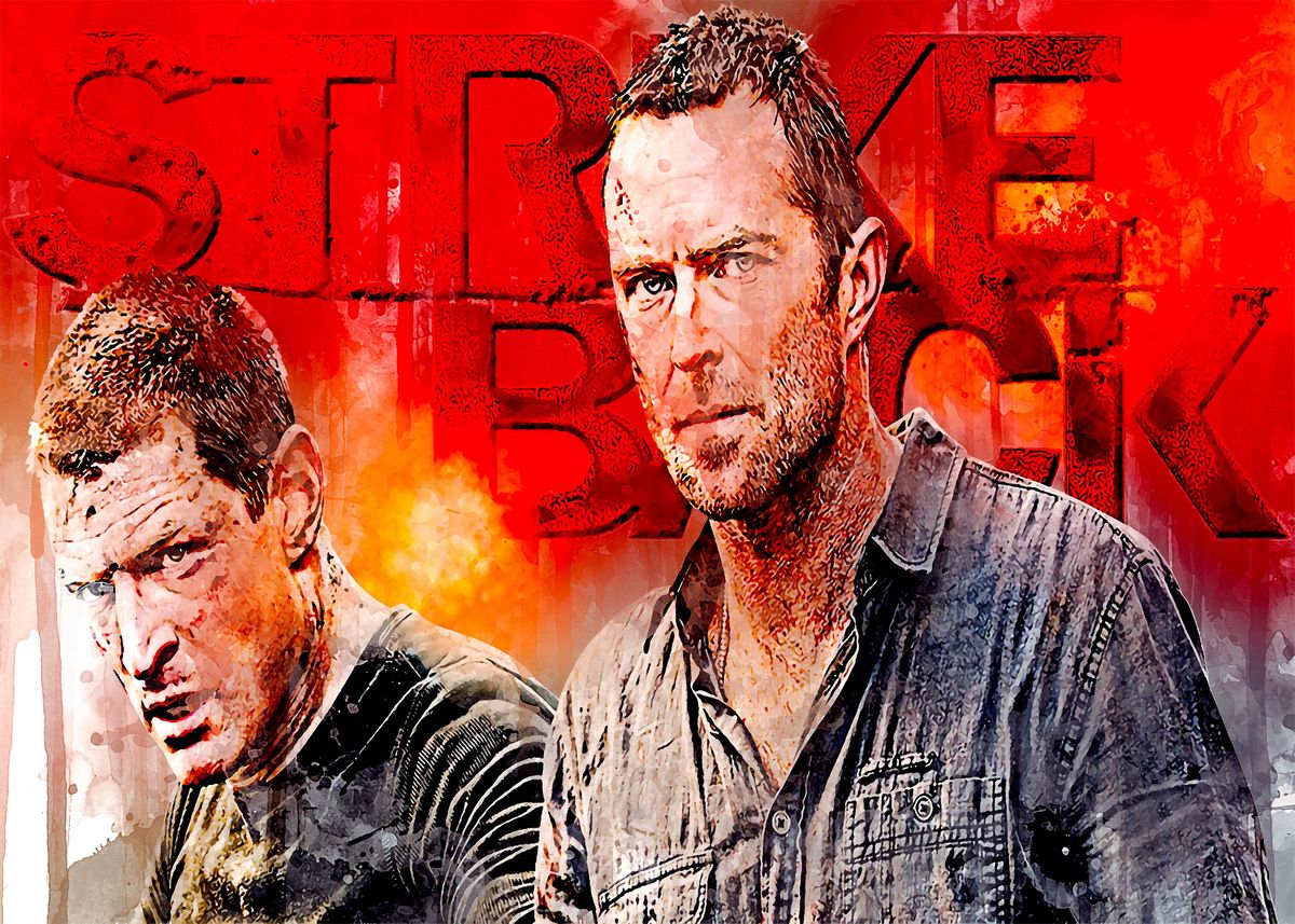 'Strike Back 2' Poster, picture, metal print, paint by Katerina Lim ...