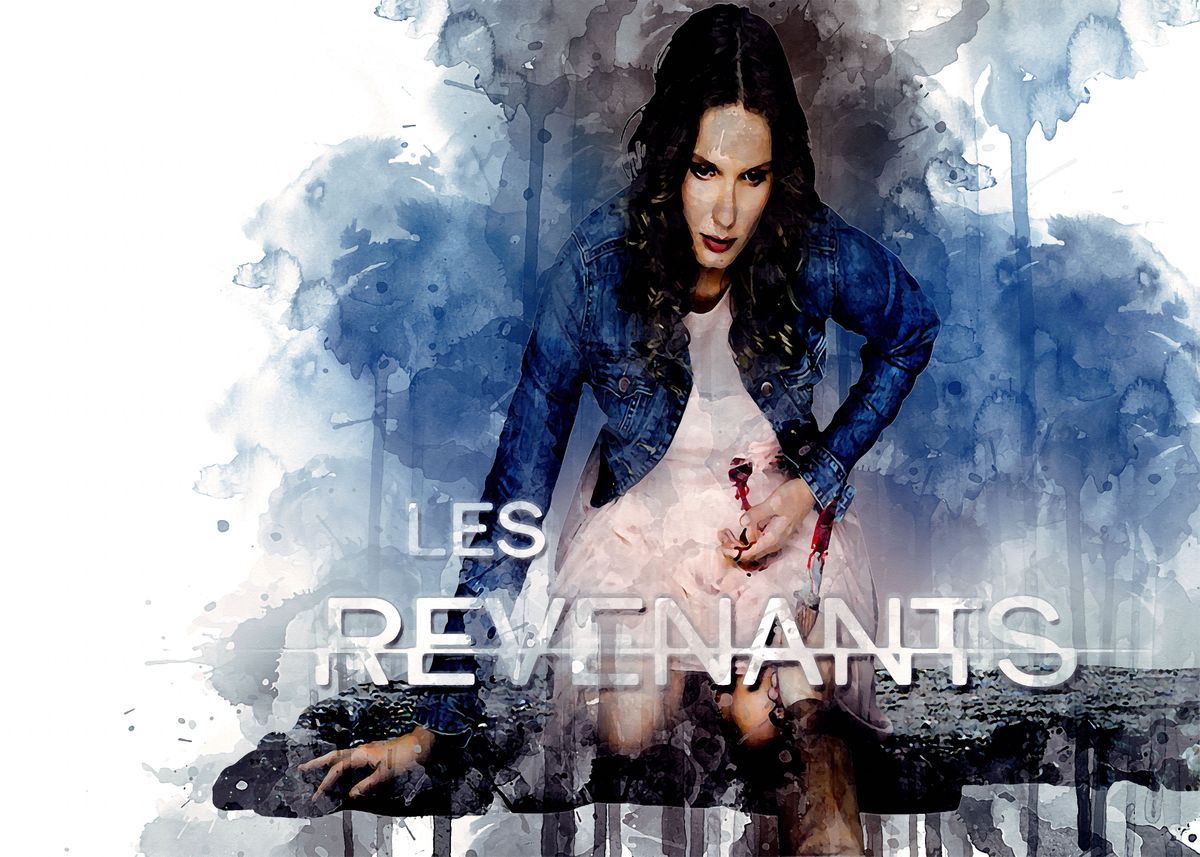 'Les Revenants' Poster, picture, metal print, paint by Vivienne Raymond ...