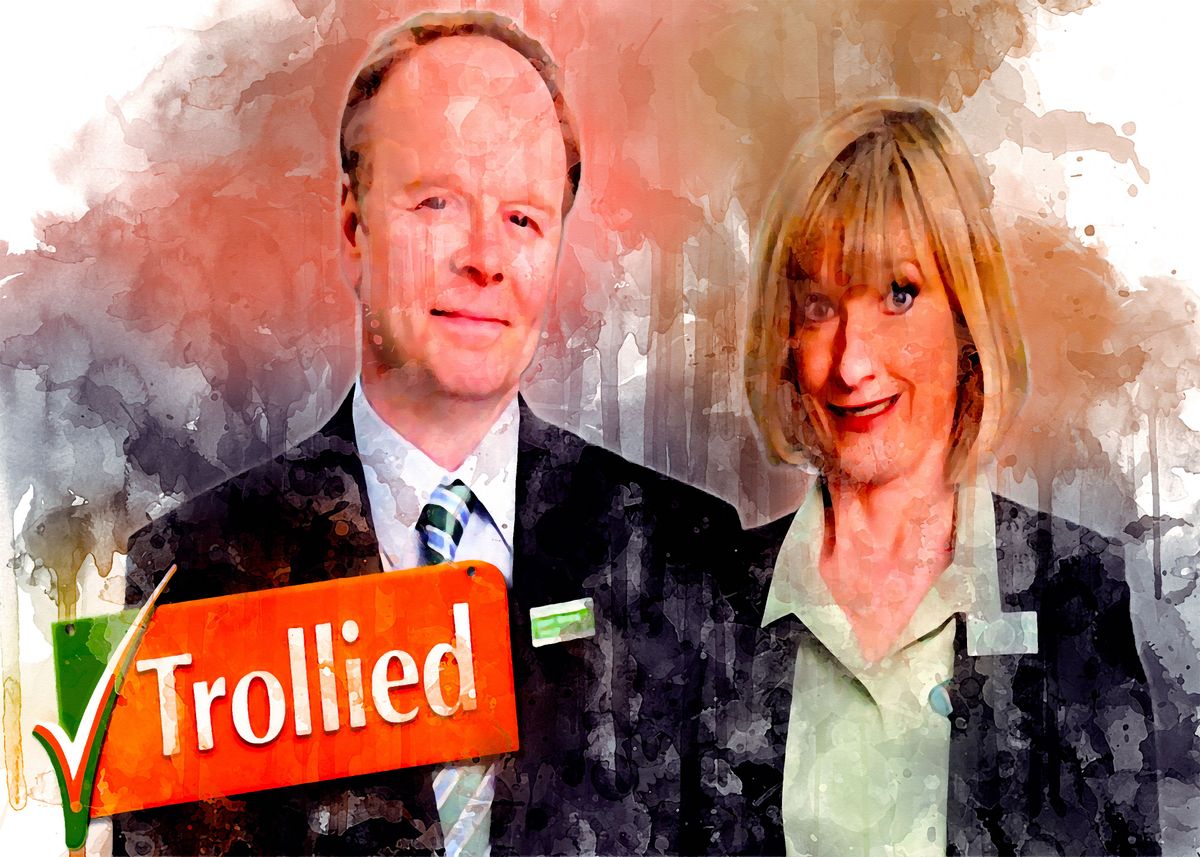 'Trollied' Poster, picture, metal print, paint by Jeffery Anabelle ...