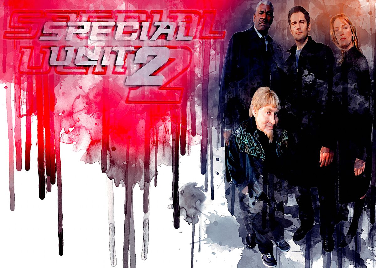 'Special Unit 2' Poster by Elisa Woodard | Displate