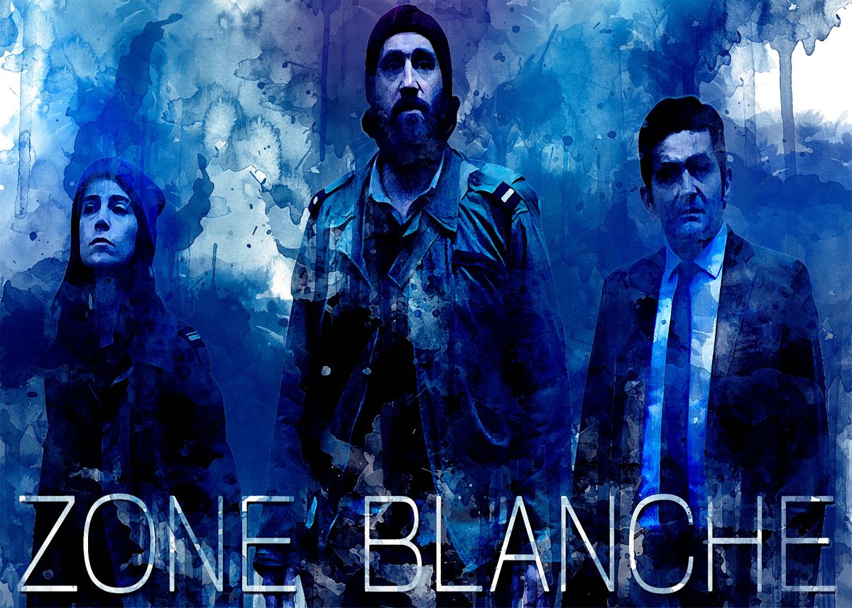'White Zone' Poster, picture, metal print, paint by Elisa Woodard ...