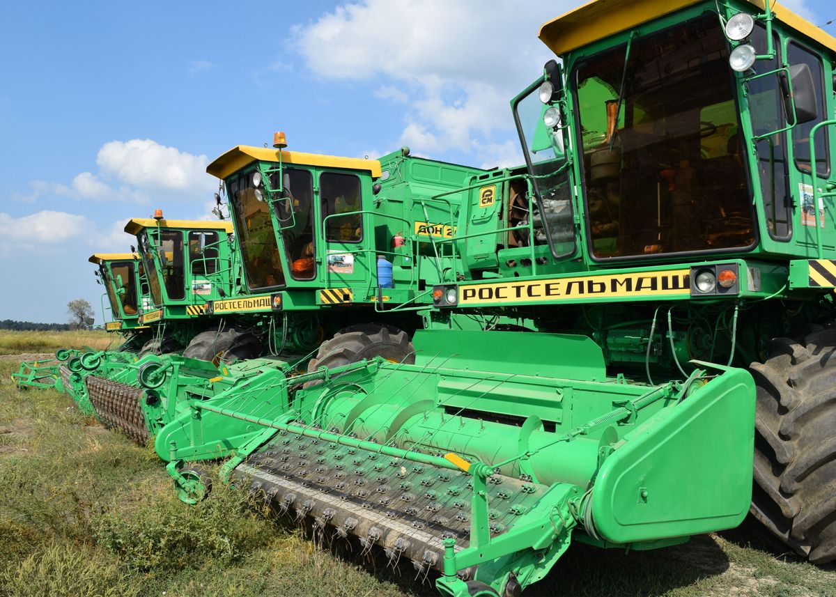 'The Combine Harvester' Poster, picture, metal print, paint by Noah ...